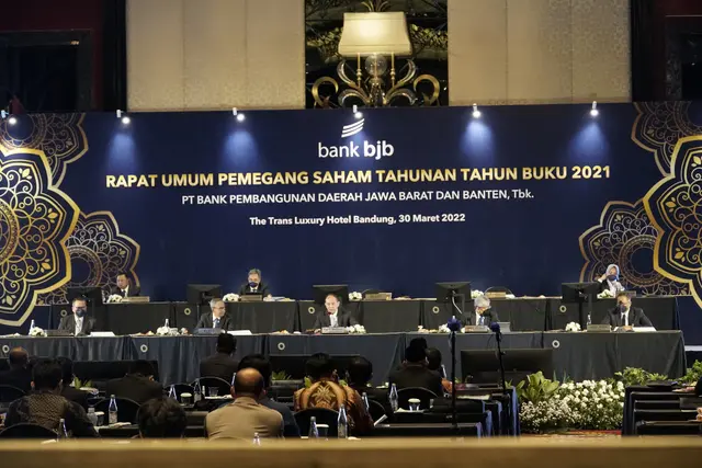 bank bjb Menggelar RUPS Tahunan Tahun Buku 2021