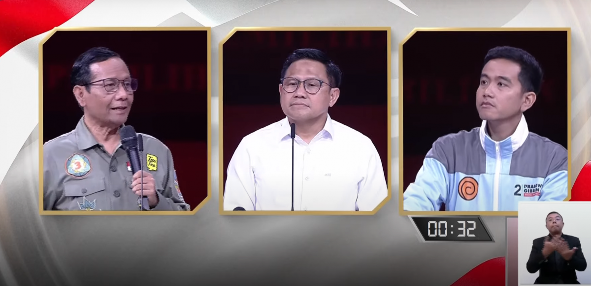 Menyaksikan Visi-Misi Cak Imin-Gibran-Mahfud MD Dalam Debat Keempat Pilpres