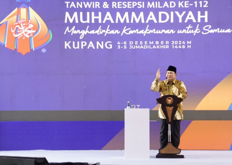 Presiden Harap Muhammadiyah Realisasikan tema ‘Menghadirkan Kemakmuran untuk Semua’